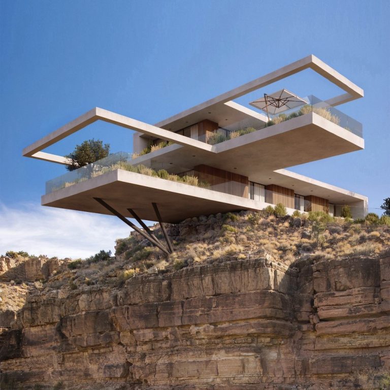Crazy Clifftop House Concepts - Total Design Reviews