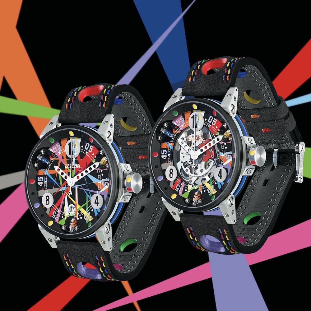 B.R.M Chronographes V6-44-SA-N-Art Car and V6-44-SA-SQ-N-Art Car ...